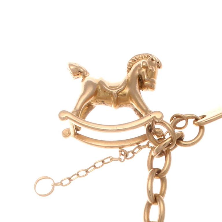 Cartier Gold Charm Bracelet at 1stDibs | cartier charm bracelet ...