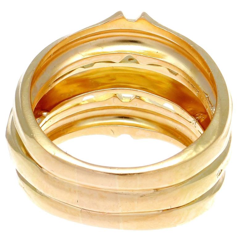 Cartier Bamboo Gold Ring at 1stDibs | cartier bamboo ring
