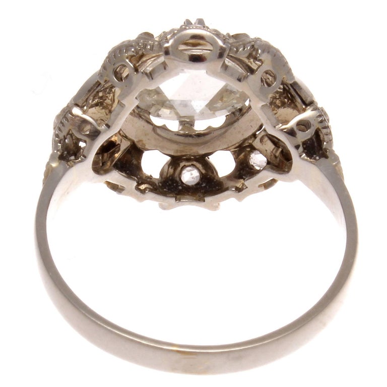 Antique Rose Cut Diamond Gold Ring at 1stDibs | antique rose cut ...