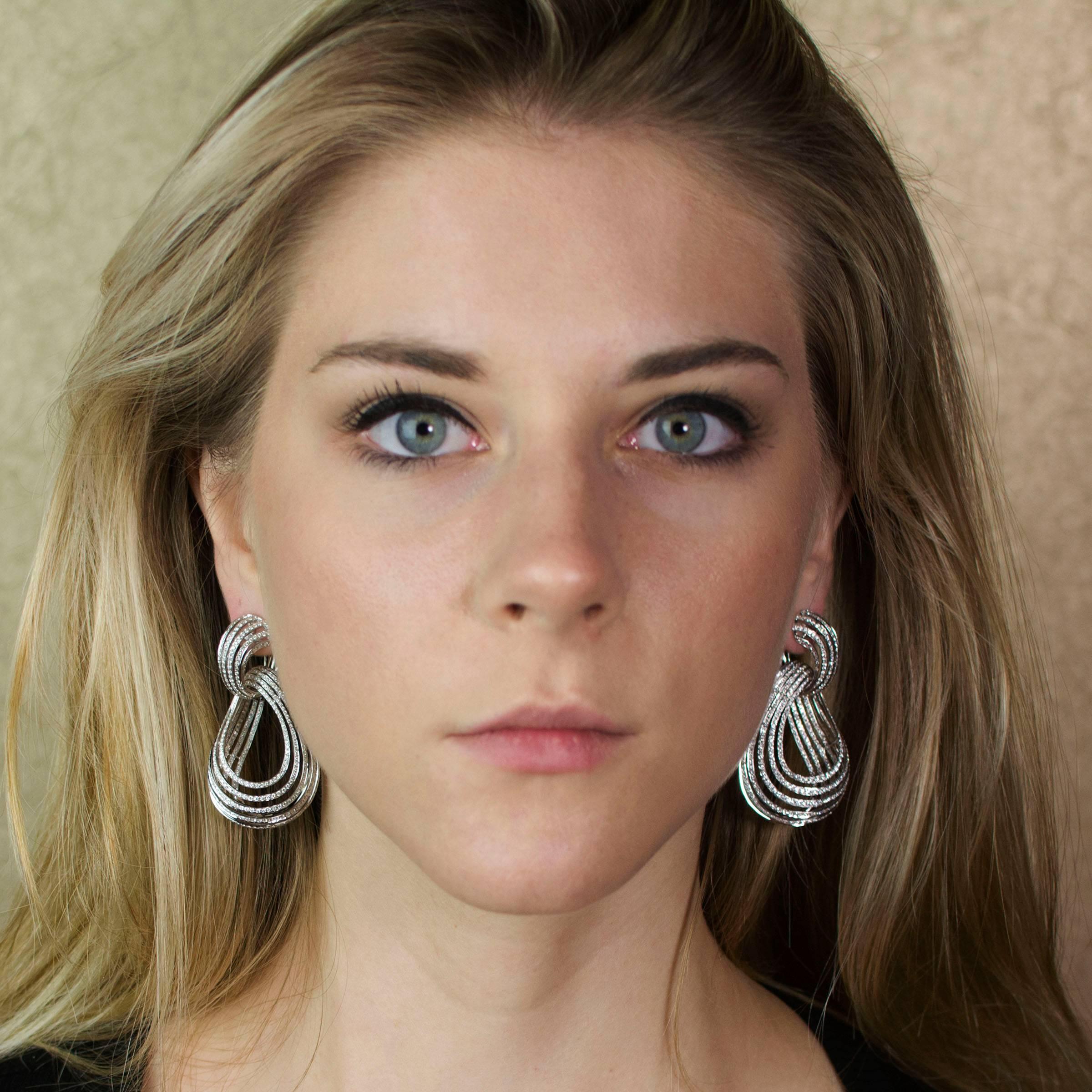 Detachable Diamond Earrings at 1stDibs