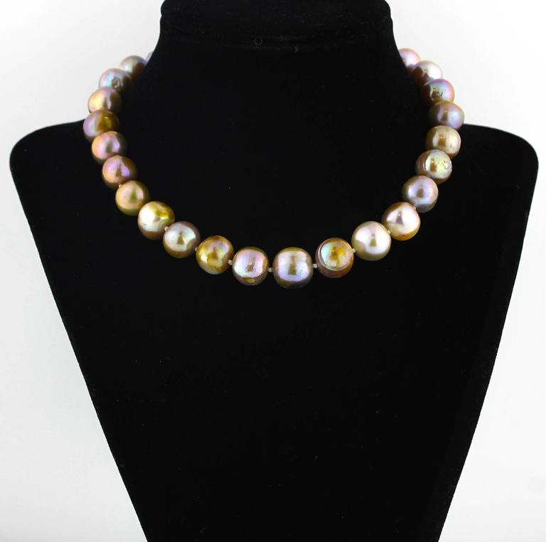 Fireball Pearl Necklace at 1stDibs | fireball pearls, big fireball ...