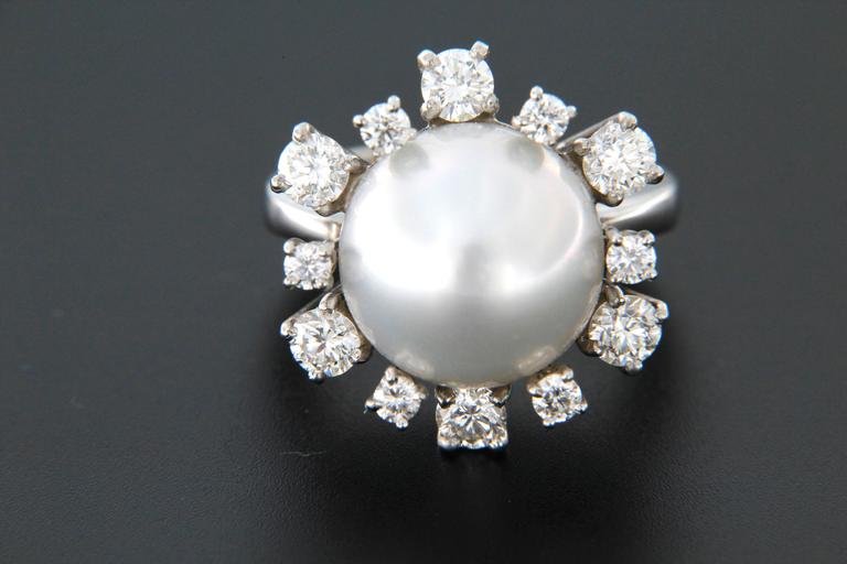 South Sea Pearl Ring at 1stDibs