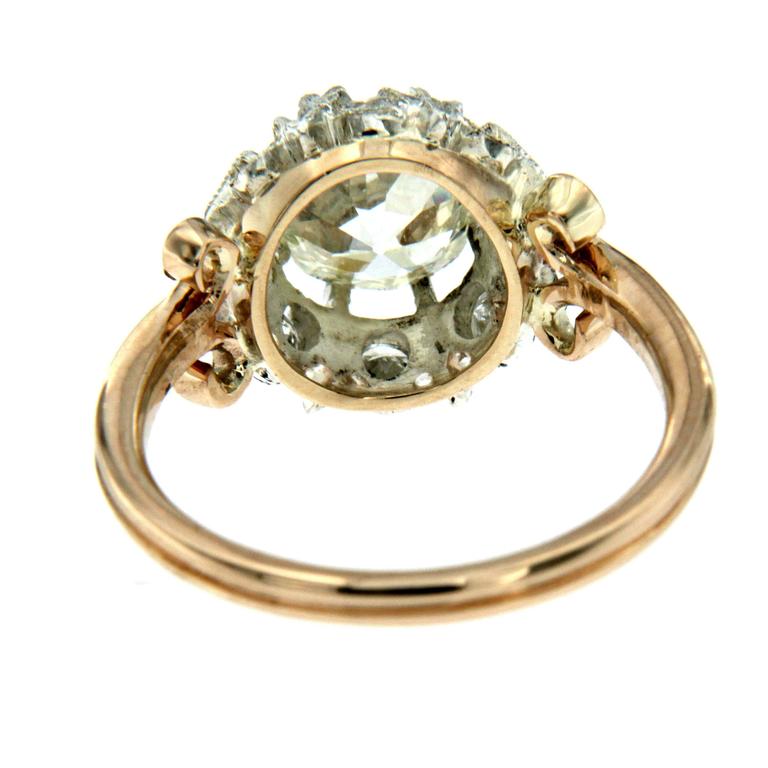 1890 Diamond Gold Engagement Ring at 1stDibs | 1890 engagement ring