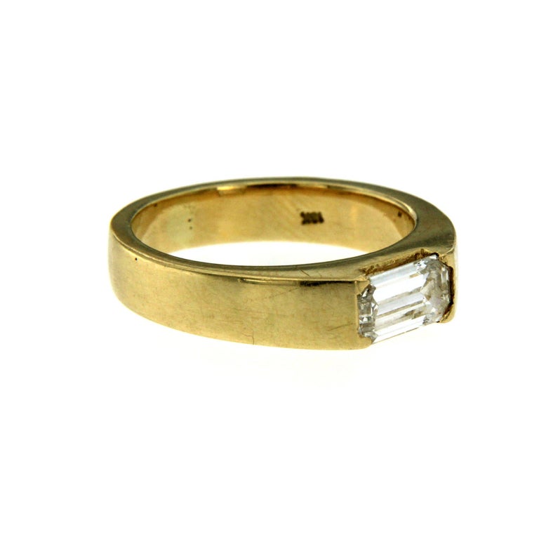 Shimansky Diamond Solitaire Gold Ring at 1stDibs | shimansky engagement ...