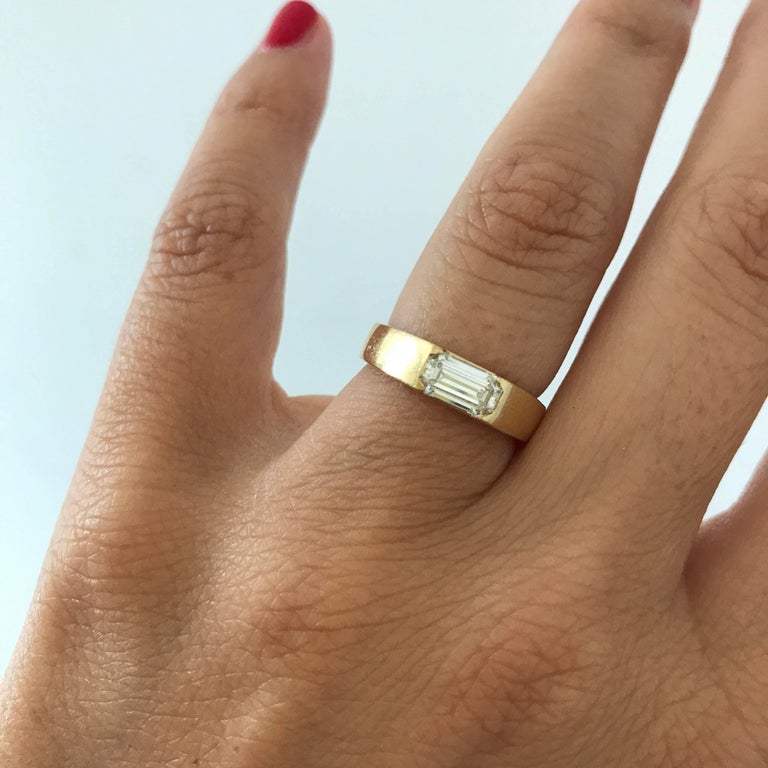 Shimansky Diamond Solitaire Gold Ring at 1stDibs | shimansky engagement ...