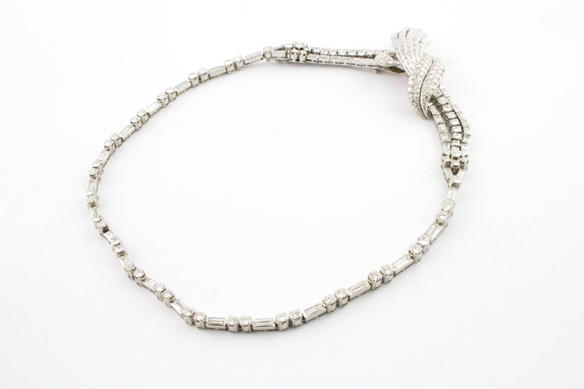 Enrich Diamonds Precious Platinum Necklace For Sale at 1stDibs | rf ...