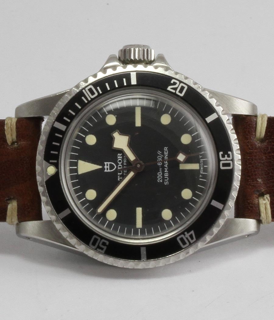 Tudor Stainless Steel Submariner Snowflake Automatic Wristwatch Ref ...