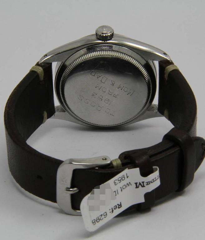 Rolex Explorer Ref. 6298 Sir Edmund Hillary Steel Wrist Watch For Sale ...