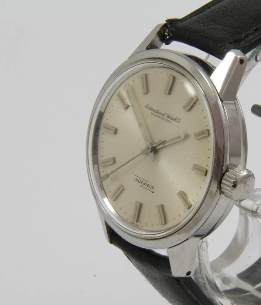 IWC Stainless Steel Ingenieur Big Crown Automatic Wristwatch Ref 866 ...