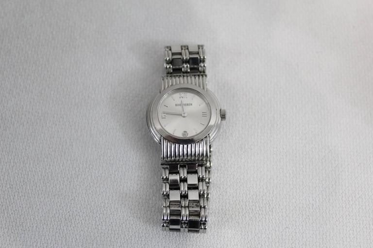 Boucheron Reflet Solis watch with 4 leather Bands at 1stDibs ...