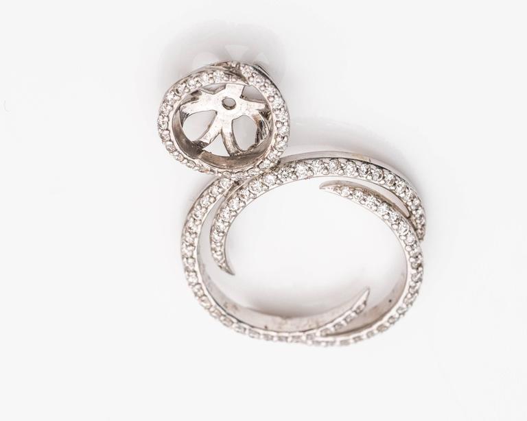 Diamond Gold Dangle Earring Jackets at 1stDibs | diamond earring ...