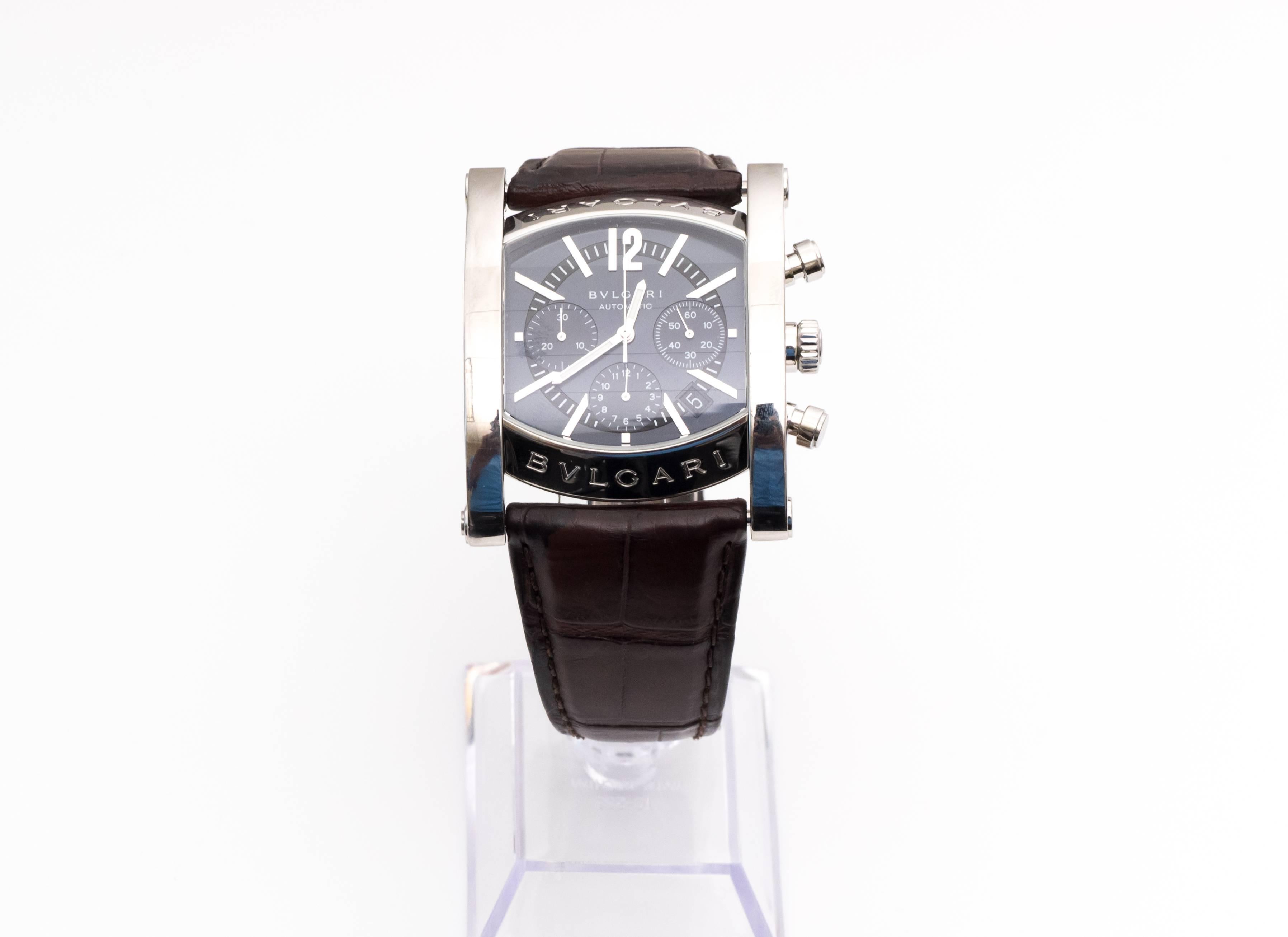 Bulgari Assioma Chronograph Automatic Wristwatch at 1stDibs | bvlgari ...
