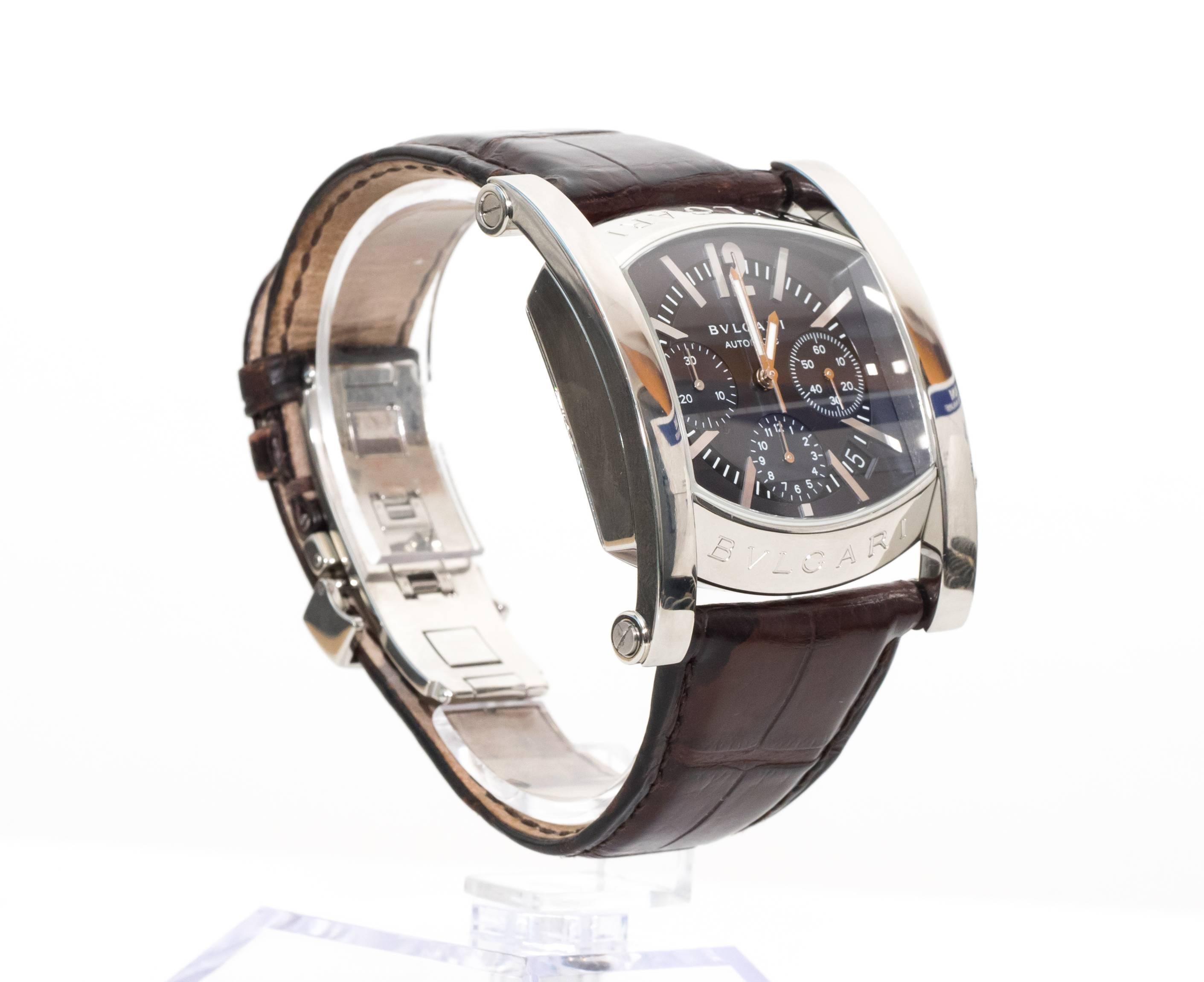 Bulgari Assioma Chronograph Automatic Wristwatch at 1stDibs | bvlgari ...