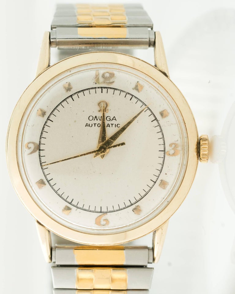 1950s Omega 14K Gold Wristwatch For Sale at 1stDibs | omega ladies gold ...