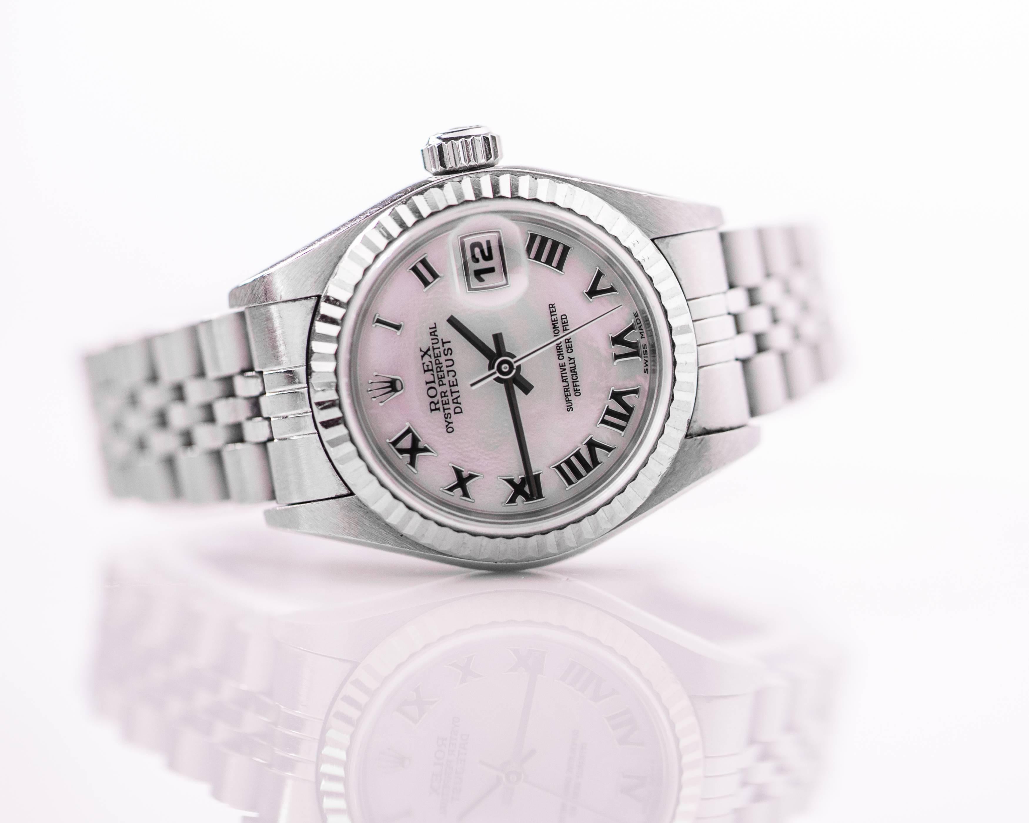 Rolex Ladies 18K Gold Datejust Automatic Wristwatch, 2004 at 1stDibs ...