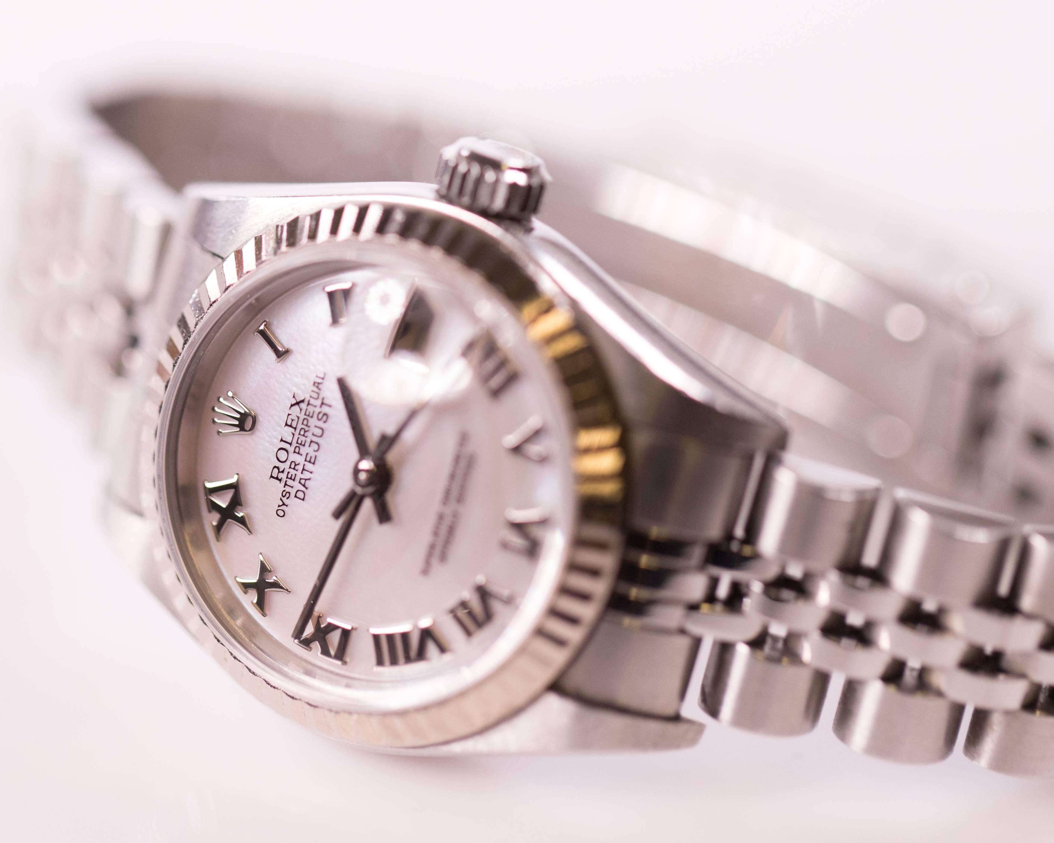 Rolex Ladies 18K Gold Datejust Automatic Wristwatch, 2004 at 1stDibs ...