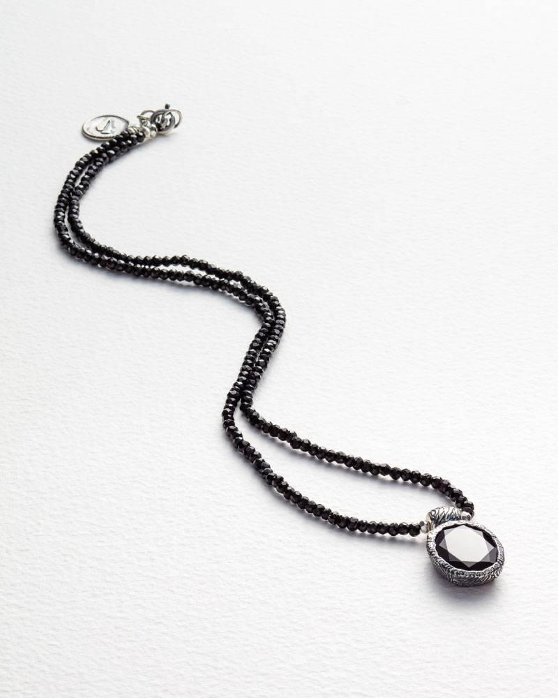 Jade Jagger Maiden Black Onyx Necklace at 1stdibs