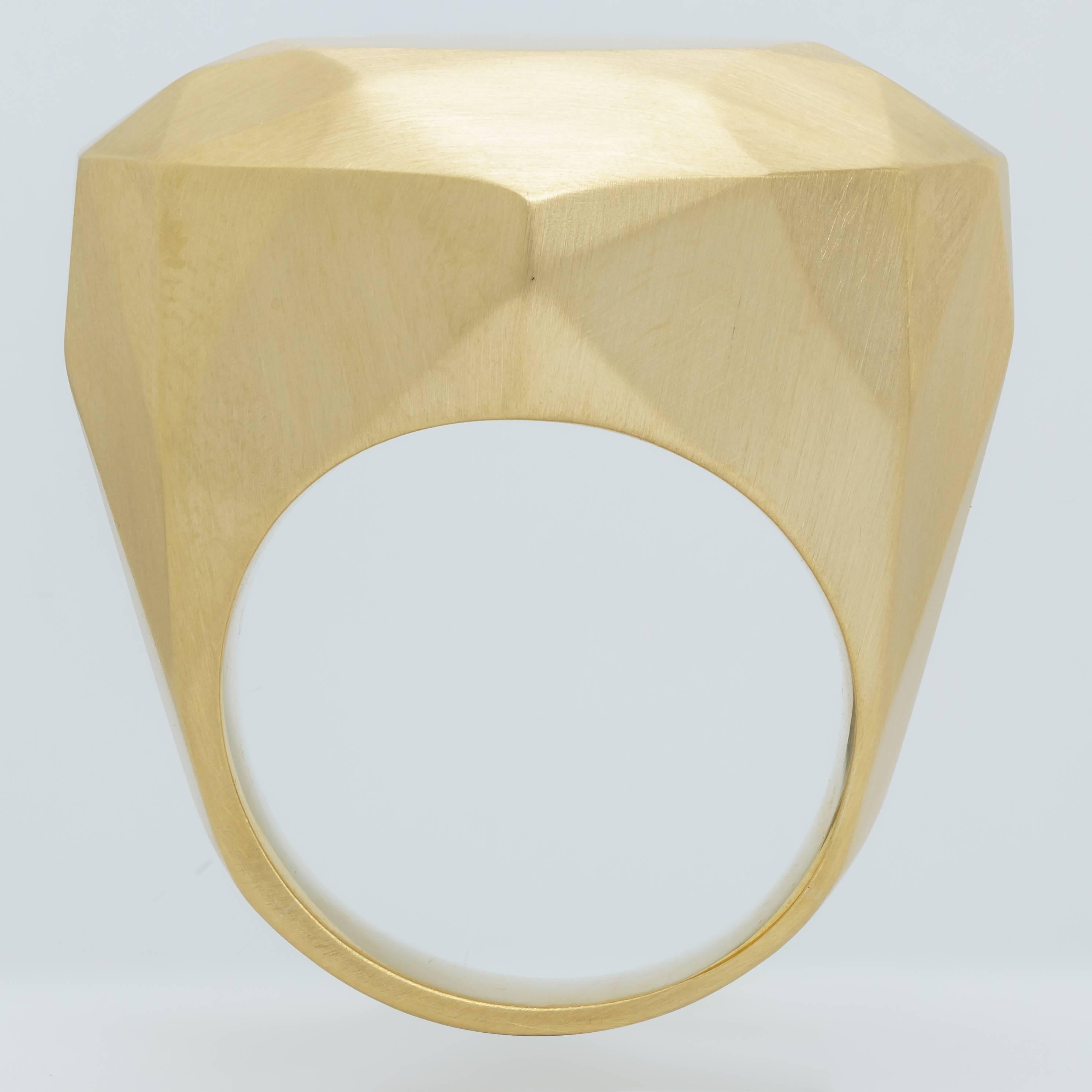 H. Stern Geometric Gold Ring at 1stDibs