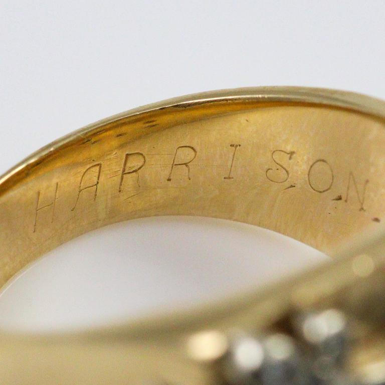 Diamond Ruby Gold and Masonic Shriner's Past Potentate Ring at 1stDibs ...