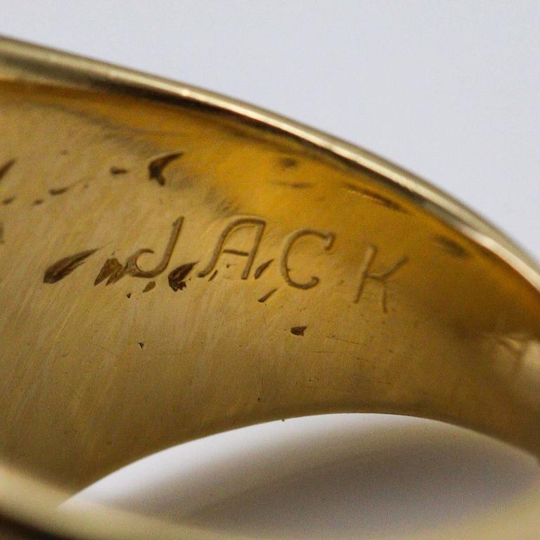 Diamond Ruby Gold and Masonic Shriner's Past Potentate Ring at 1stDibs ...