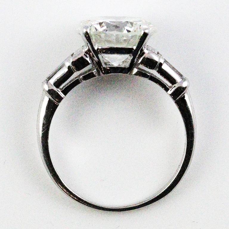 3.69 Carat Transitional Cut Diamond Ring at 1stDibs | transitional ...