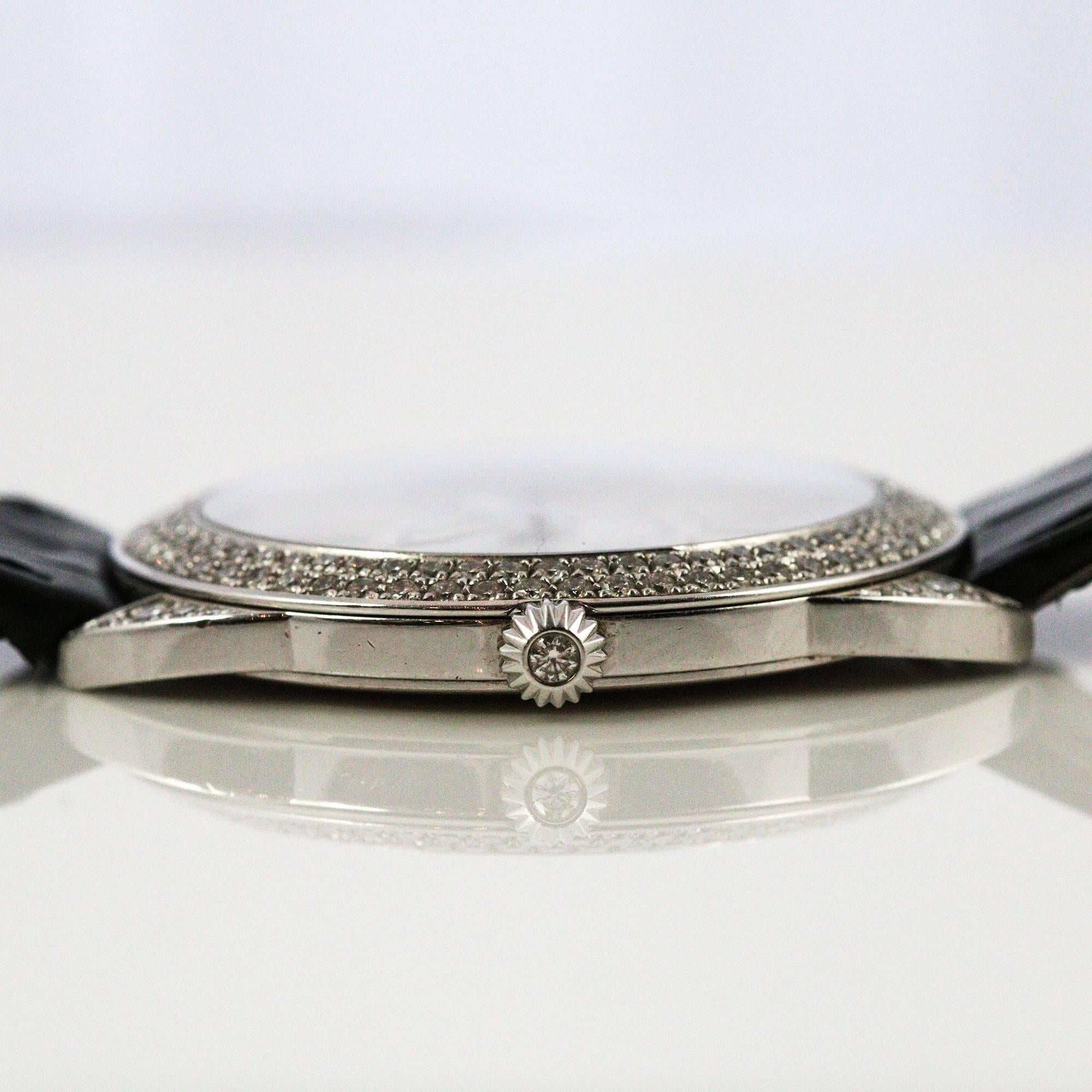 Backes and Strauss White Gold Diamond Franck Muller Movement at 1stDibs ...