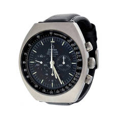 Omega Stainless Steel Chronograph Wristwatch Ref 2077-1 at 1stdibs