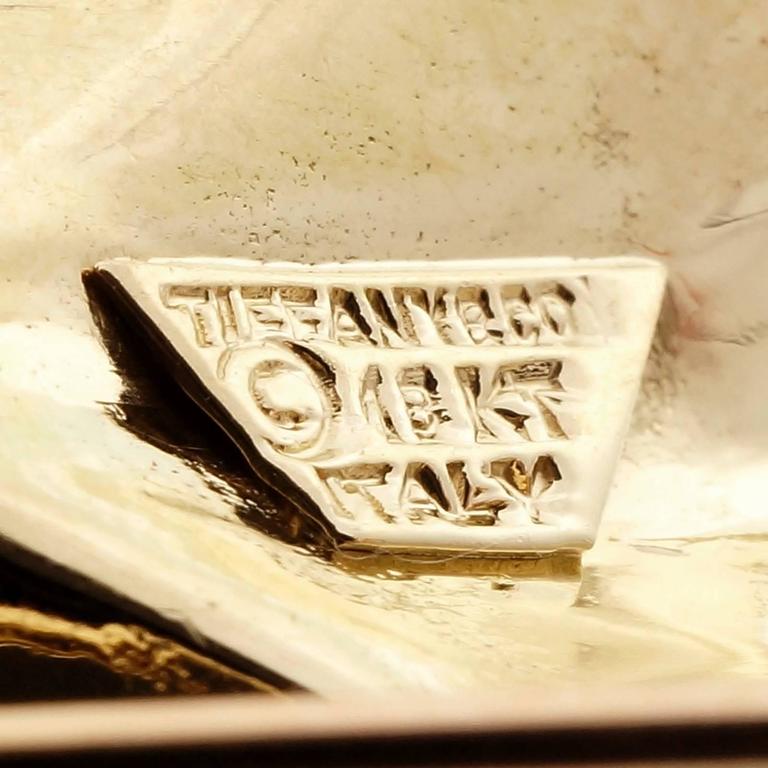 Tiffany and Co. Ruby Gold Leaf Pin at 1stDibs