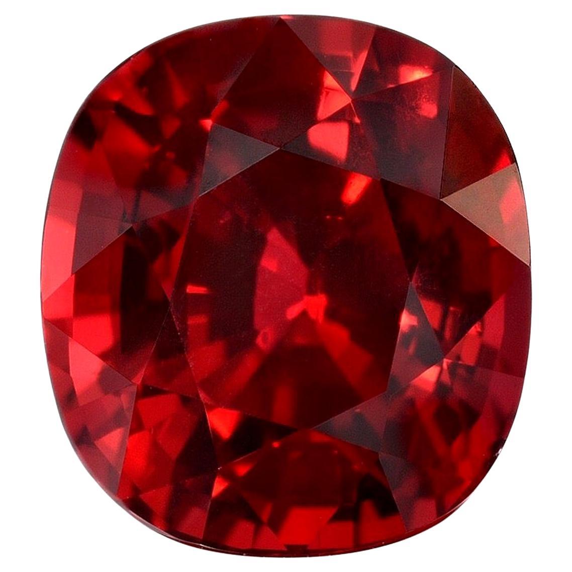 Unheated Ruby Ring Gem 3.17 Carat GIA Certified Natural No Heat Loose ...