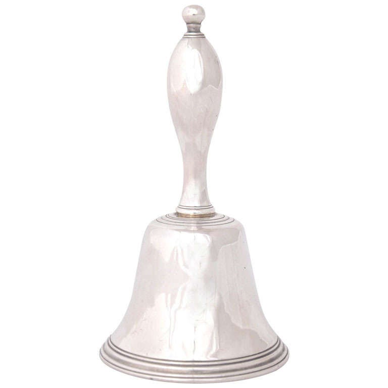 Antique Silver Table Bell at 1stDibs