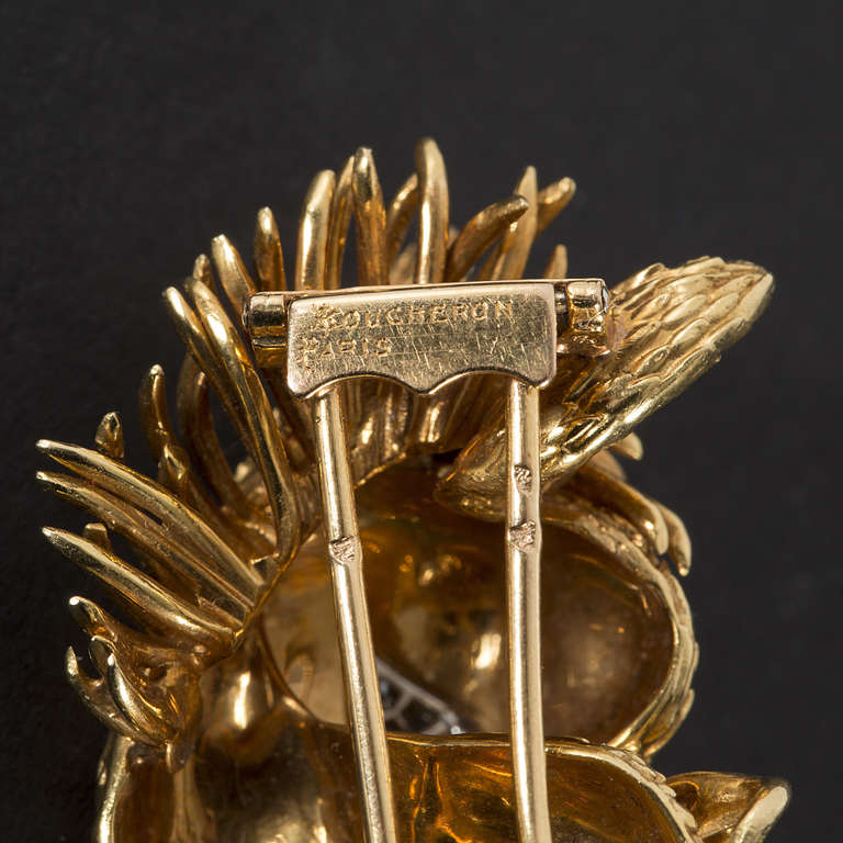 Boucheron. Gold foal brooch For Sale at 1stDibs