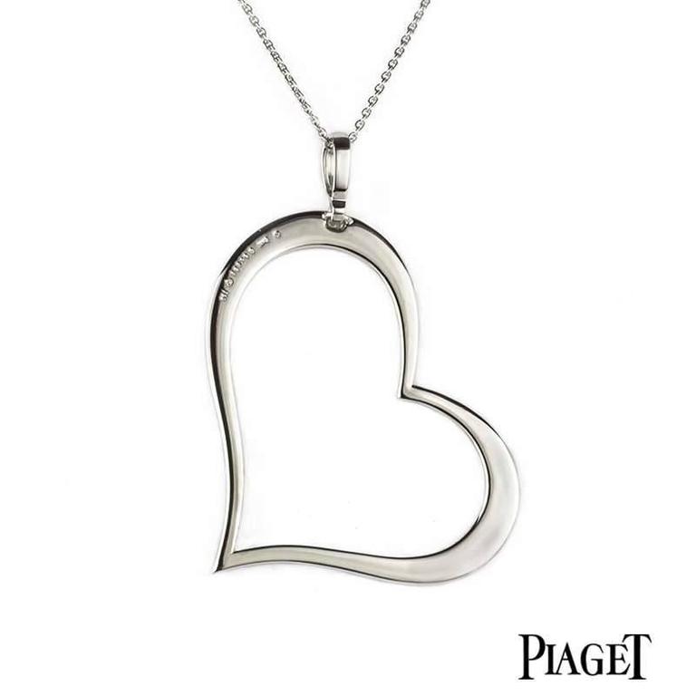 Piaget Diamond Heart Pendant at 1stDibs | piaget heart pendant, piaget ...