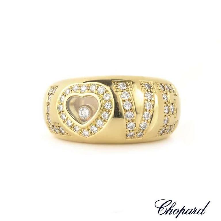 Chopard Happy Diamonds Love Ring For Sale at 1stDibs | chopard love ...