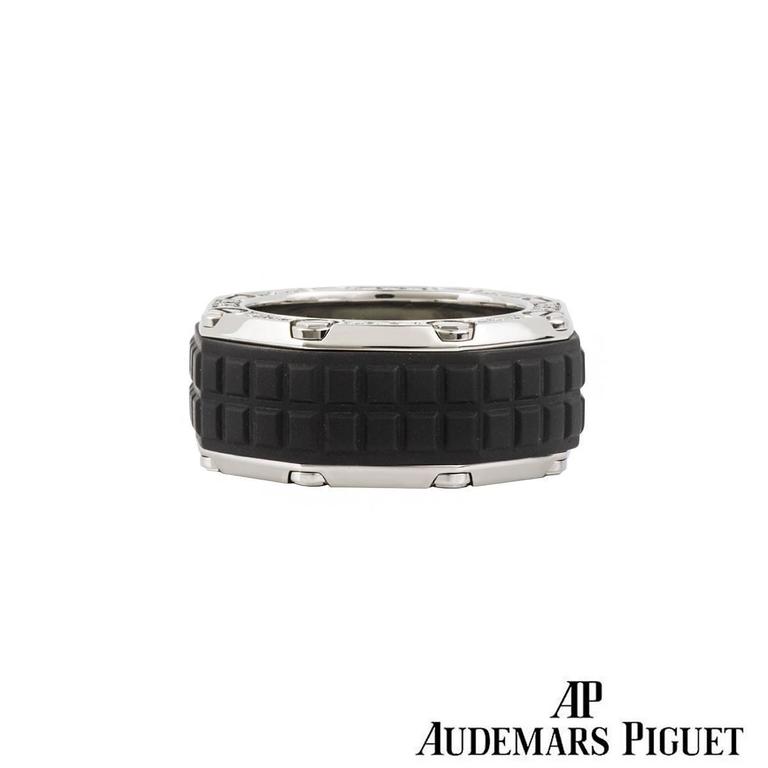 Audemars Piguet Titanium Diamond Royal Oak Offshore Ring at 1stDibs ...