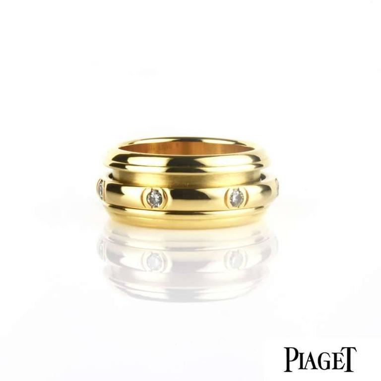 Piaget Possession Diamond Yellow Gold Ring For Sale at 1stDibs | piaget ...