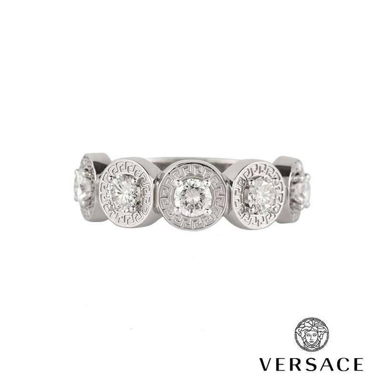 Versace Diamond Dress Ring at 1stDibs | diamonds versace