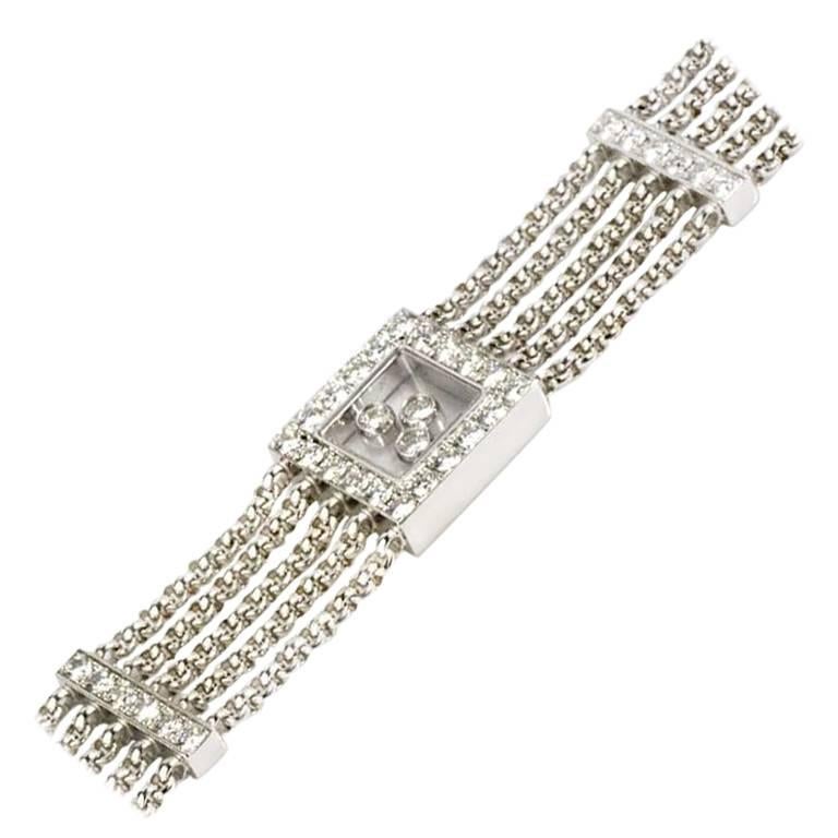 CHOPARD "Happy Diamond " Bracelet at 1stDibs