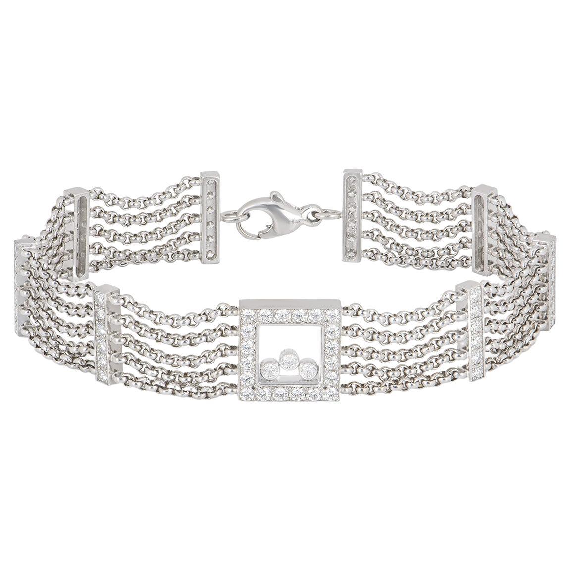 Chopard Happy Diamonds Happy Heart Bracelet 85A611/0001 at 1stDibs ...