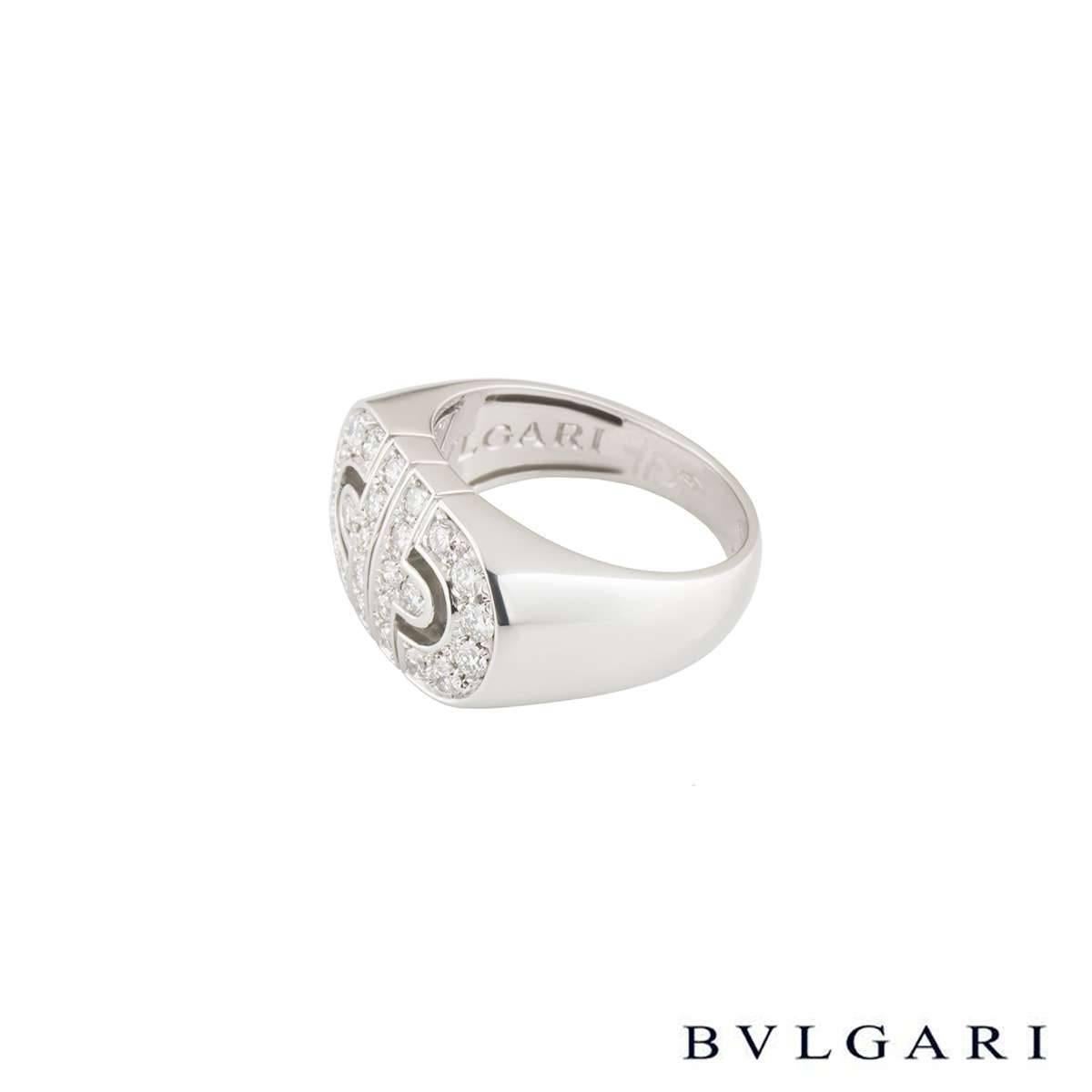 Bulgari Diamond Parentesi Ring at 1stDibs | bulgari parentesi ring ...