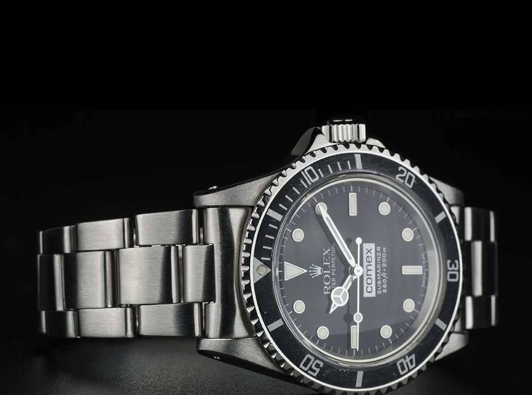 Rolex Stainless Steel Comex Submariner Automatic Wristwatch Ref 5514 at ...