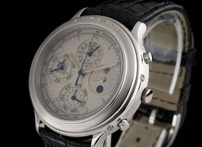 Audemars Piguet Platinum Millenary Perpetual Calendar Moonphase ...