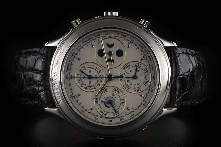 Audemars Piguet Platinum Millenary Perpetual Calendar Moonphase ...
