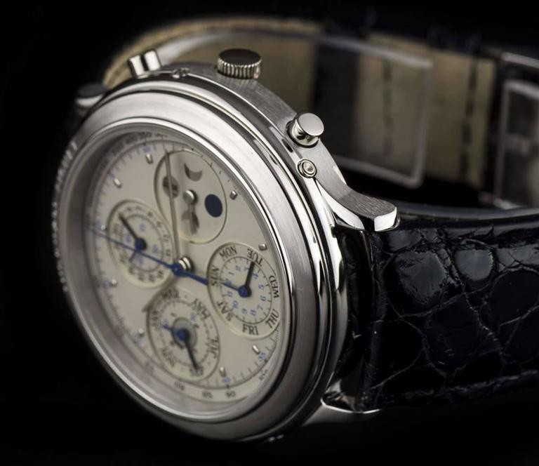 Audemars Piguet Platinum Millenary Perpetual Calendar Moonphase ...