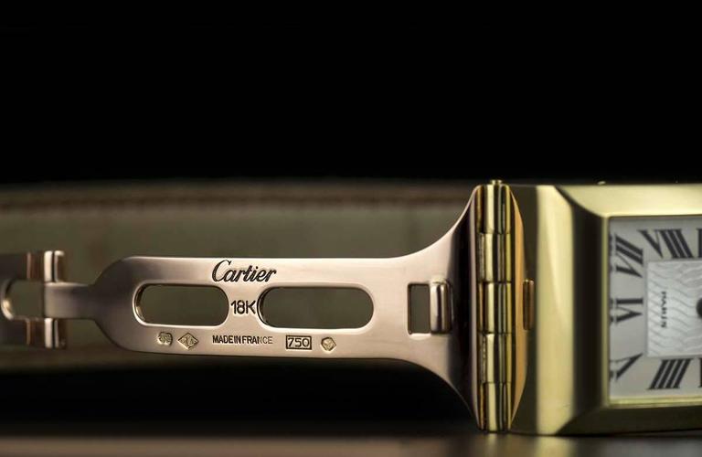 Cartier Gold Limited Edition Privee Collection Drivers Wristwatch at ...