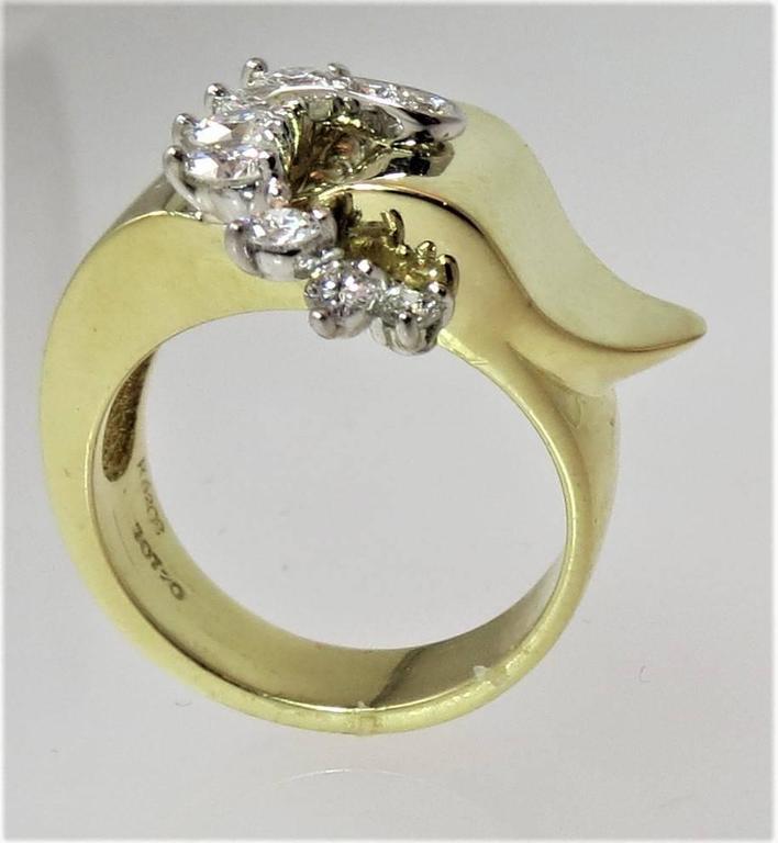 Kurt Wayne Diamond Gold Ring at 1stdibs