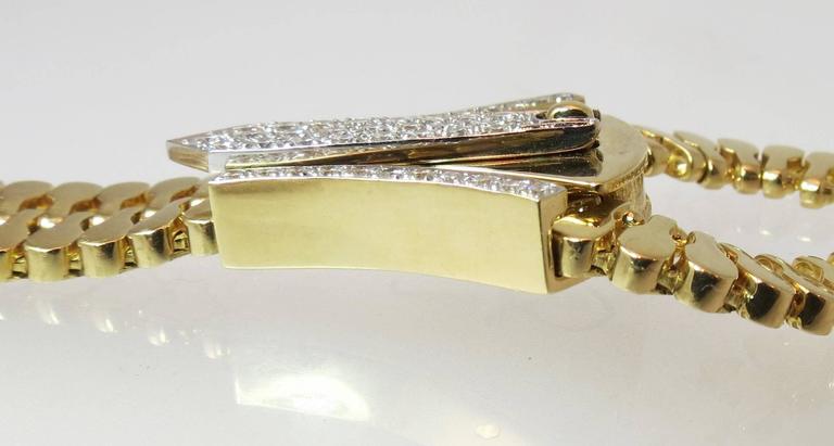 Spectacular Adjustable and Functional Diamond Gold Zipper Necklace at ...