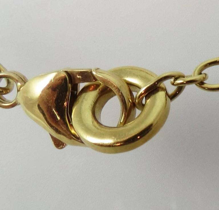 Spectacular Colored Stone Diamond Gold Circular Pendant at 1stDibs