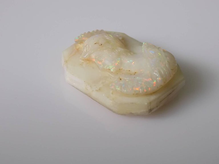 Antique Fine Carved Australian Opal Roman Warrior Cameo at 1stDibs ...