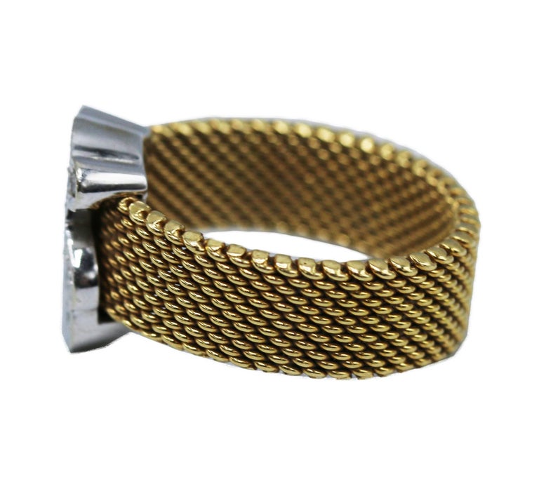 Tous Diamond and Gold Teddy Bear Ring at 1stDibs | tous teddy bear ring ...