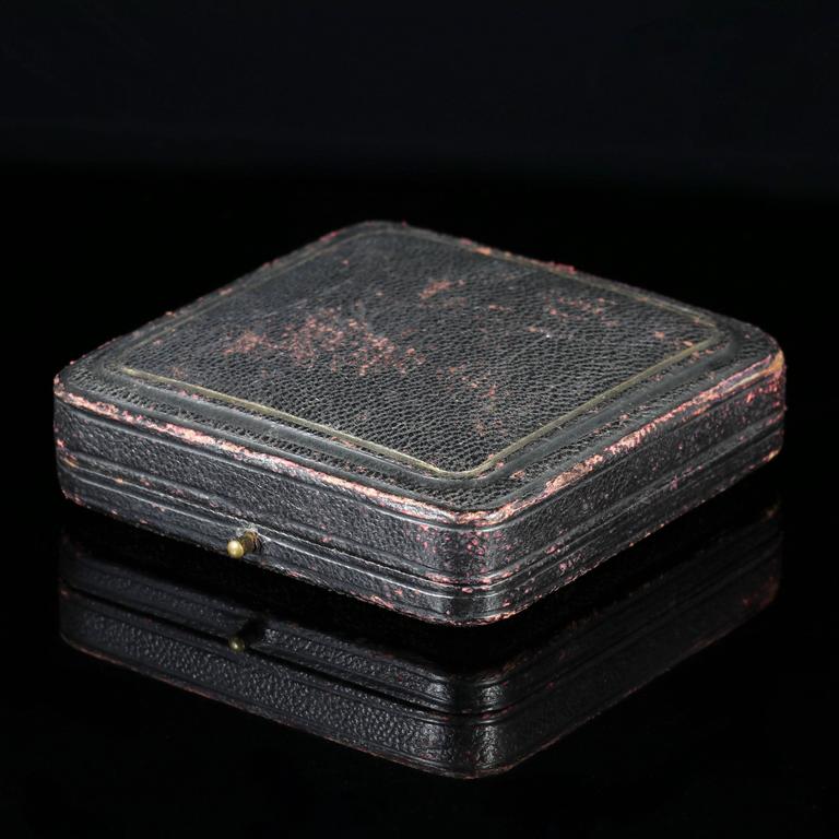 Antique Georgian Paste Stones Sterling Silver Miniature Brooch For Sale ...